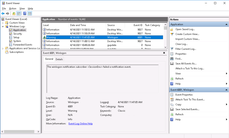 How to check Windows Event Viewer - Time4VPS